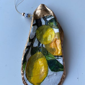 Hummingbird Ornament. Hummingbird Christmas Ornament. Oyster Shell ...