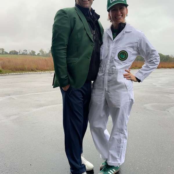 ADULT CADDIE UNIFORM Custom Golf Adult Teenager Coverall Suit Boiler ...