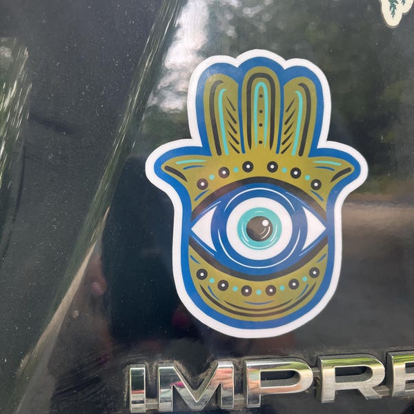 Dragon Face Sticker - Etsy