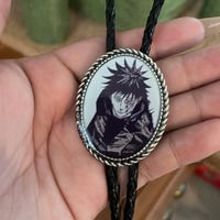 Southwestern Tigers Eye Bolo Tie Gifts for Him Cabochon Indian Leather ...