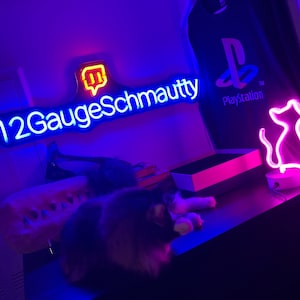 Custom Youtube Neon Sign Neon Youtuber Light Custom Youtuber - Etsy