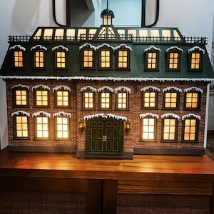 Christmas Advent House Kit W/ Optional Brick Exterior - Etsy
