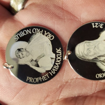 Add a Disc, Engraved Disc, Monogrammed Disc, Custom Handwriting Pendant ...