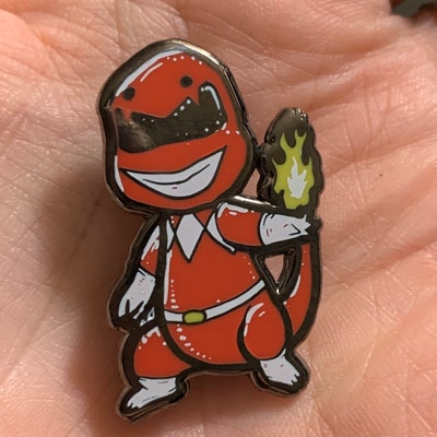Red Ranger Charmander Poke'ranger V2 Limited Edition Double Posted Hard ...