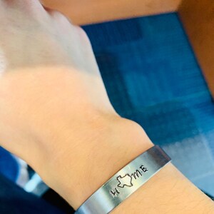 Leather texas studs stamped earrings state jewelry 10mm | Etsy