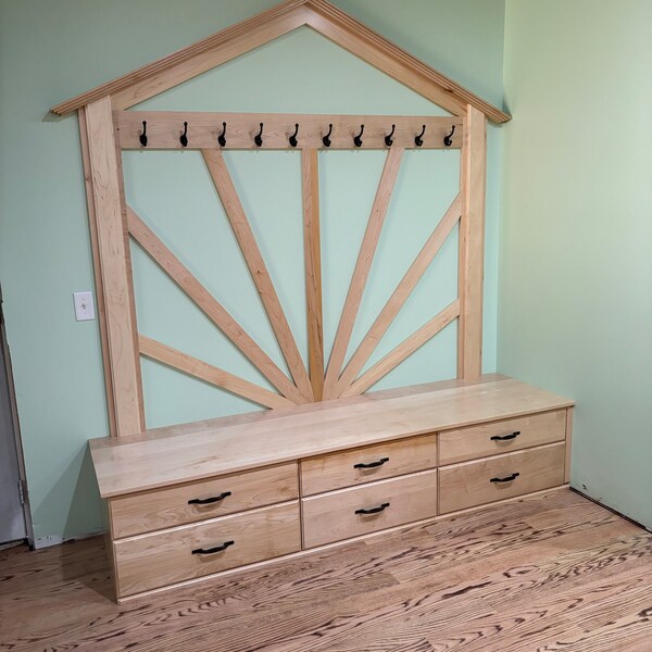 Rustic Cast Iron Coat Hooks 5 Pack Wall Mounted Farmhouse Decor square ...