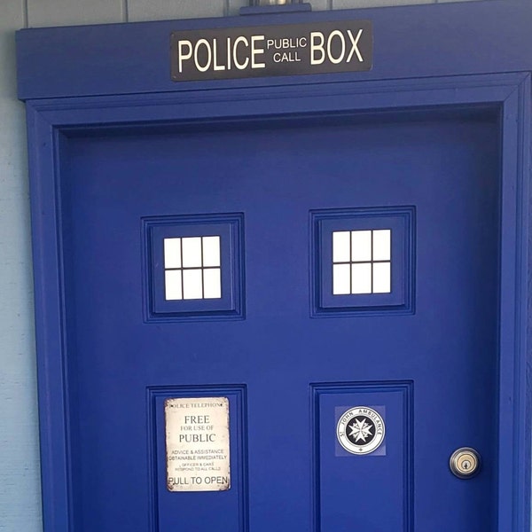 Police Box With Lid (3d Print) - Etsy