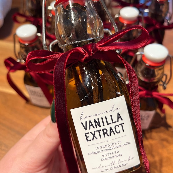 Homemade Kahlua Label Template - Printable Gift Sticker, Personalize ...