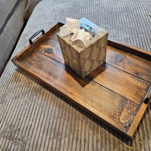 Rustic Condiment and Napkin Caddy With 4 Condiment Bottles Picnic Tray ...