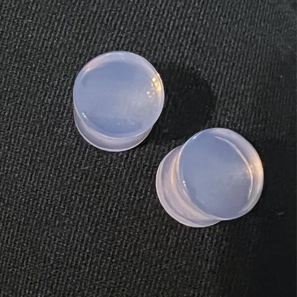 Blue Cat's Eye Glass Stone Pinchers, Septum, Tusk, Handmde Gauges ...