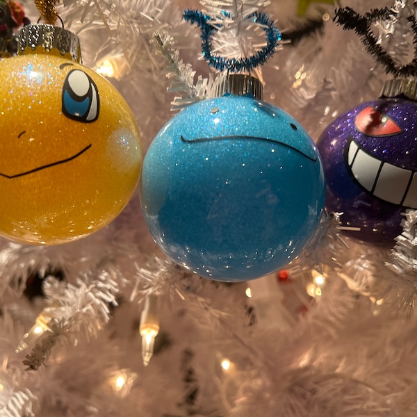 Pokémon Christmas Ornaments - Etsy