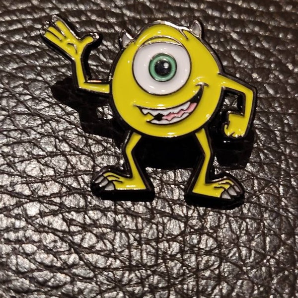 Mike Wazowski Cyclops Monster Enamel Pin Gift Set 90S Movie Gift Enamel ...