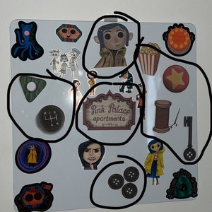 Stranger Things Sticker Set Set of 11 Decoration Stickers - Etsy