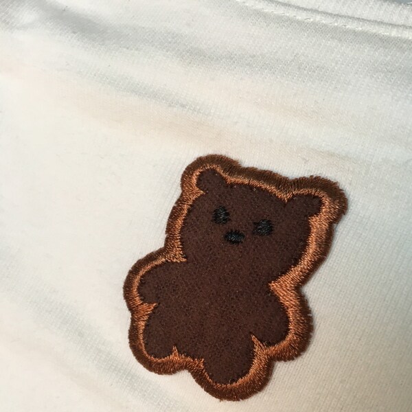 Tiny Teddy Bear Patch! Custom Made! AP141 - Etsy