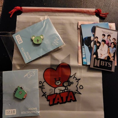 BTS Button/pins Set of 7 each of the Members/or Get an - Etsy