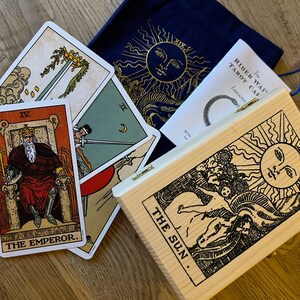 Tarot Cards Deck. the Tarot Cards Gift Set , 78 Cards Bag Tarot Cards ...
