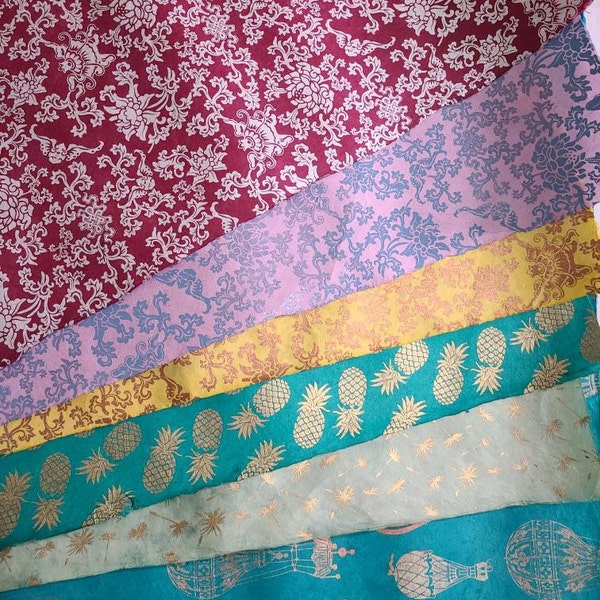 Lokta Paper Nepali Paper Fern Solar Printing - Etsy