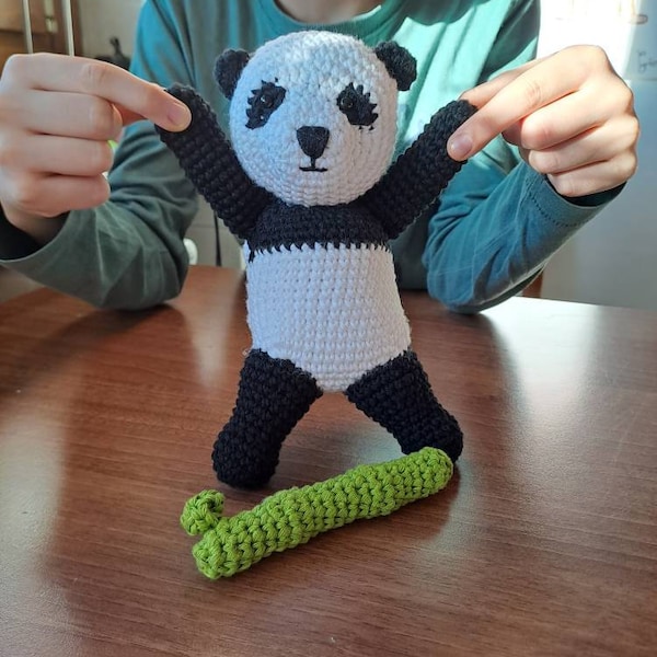 Crochet Pattern : My Little Panda |panda Amigurumi Pattern | Instant ...