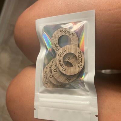 Personalized Travel Token Keychain Backpack Tag Country Visited ...