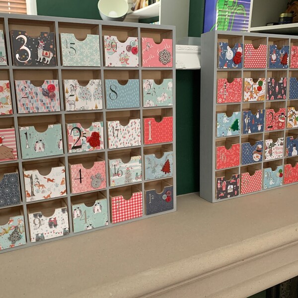 Fantastic Customised Cbeebies Theme Wooden Christmas Advent Calendar ...