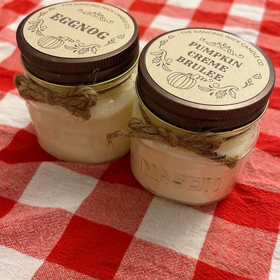 Fall Candle / Pure Soy / Autumn Candle / Fall Decor / - Etsy