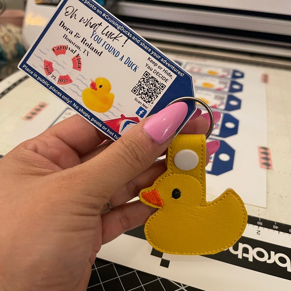 Rubber Ducky Keyfob Embroidery Design, Rubber Duck Snap Tab Embroidery ...