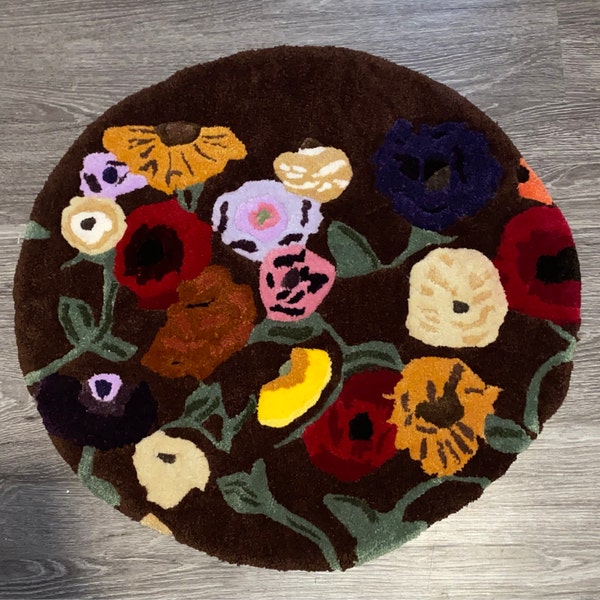 Tufted Fish Wall Hanging Decor Pink Goldfish - Etsy