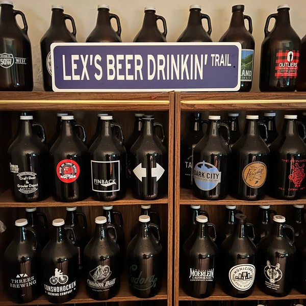 Beer Drinkin Sign, Beer Enthusiast Gift, Beer Decor, Beer Man Cave ...