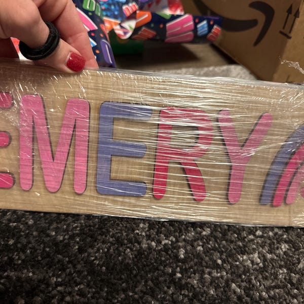 DIY Custom Sign Kit, Paint Your Own Personalized Sign, Bedroom Door ...