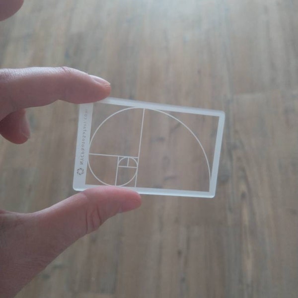Golden Ratio/fibonacci Composition View Finder Photography/painting ...