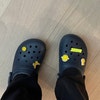 New Popular Yellow Smiley Face Shoe Charms for Your Crocs, Croc ...