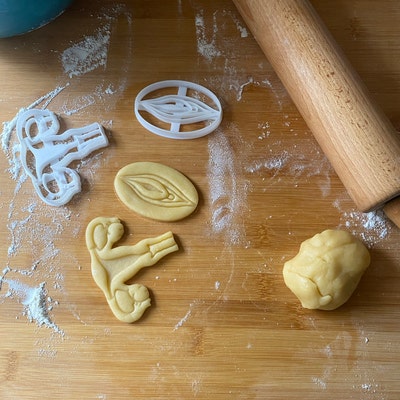 Uterus Cookie Cutter Womb Anatomy Physiology Medicine Penis Cookies ...
