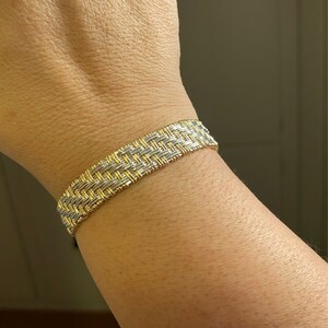 PUALANI Bracelet Sterling Silver and 14K Gold Filled Wrapped Hawaiian ...