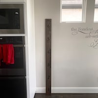 Growth Chart Ruler 3D | Playroom Decor | Wall Ruler | Personalized Wood ...