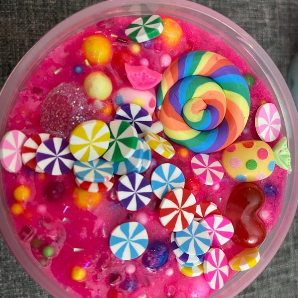 Beach Paradise Snow Fizz Slime, Pina Colada Scent - Etsy