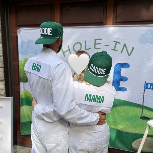 ADULT CADDIE UNIFORM Custom Golf Adult Teenager Coverall Suit Boiler ...