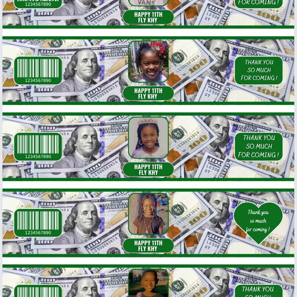 Editable Purple and Gold Chip Bag, Water Bottle Labels & Candy Bar ...