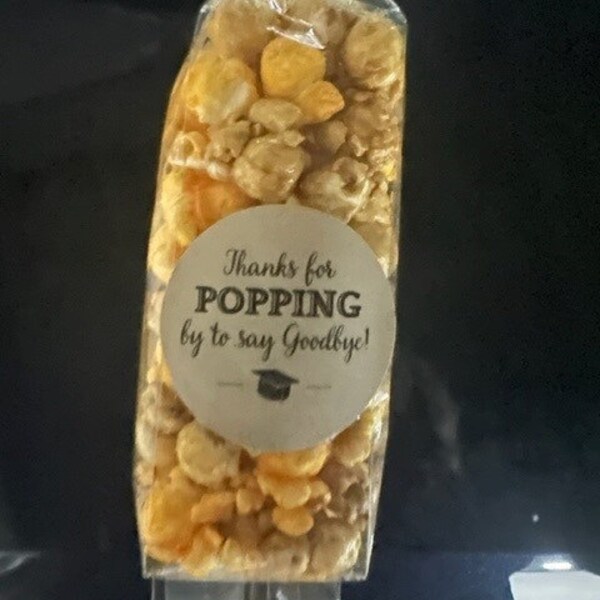 Thanks for Popping By! Popcorn Party Favors, Popcorn Snacks, Popcorn ...