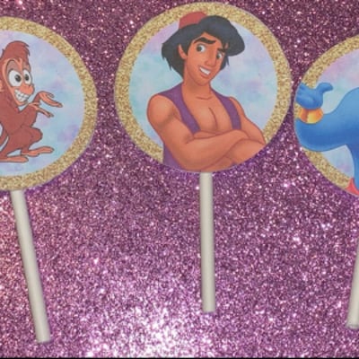 Princess Jasmine Toppers Instant Download, Printable Princess Party ...