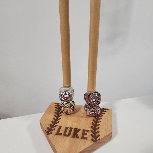 Baseball Homeplate Ring Holder Championship Ring Holder Personalized ...