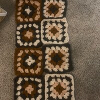 Granny Square Blanket, Nora Granny Square Throw Blanket Pattern, Granny ...
