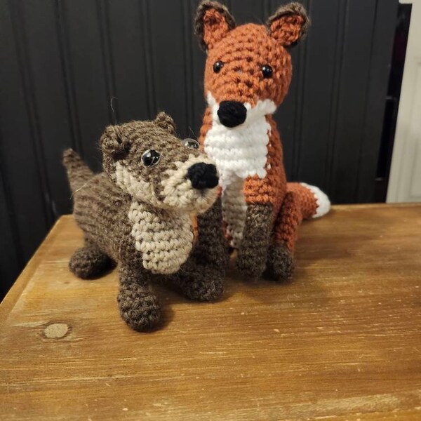 Crochet Pattern for Winter Woolfie, Realistic Eurasian Wolf Amigurumi Instant Download PDF File ...