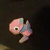 Porygon Glow-in-the-dark Hard Enamel Pin - 1in. - Etsy