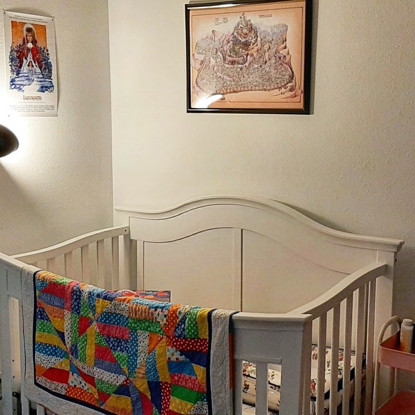 LABYRINTH Movie Map - Original Illustration - Etsy