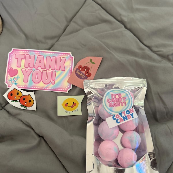 Freeze Dried Cotton Candy Taffy: Light, Airy, Crunchy - Etsy