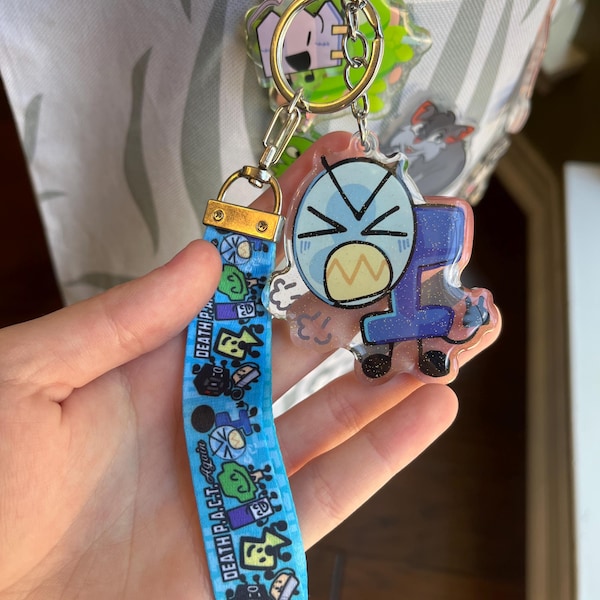 Vee Dandys World Roblox Keychain - Etsy