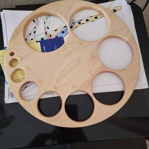 Maple Cervical Dilation Board for Midwife Doula Birth Cervical Dilation ...