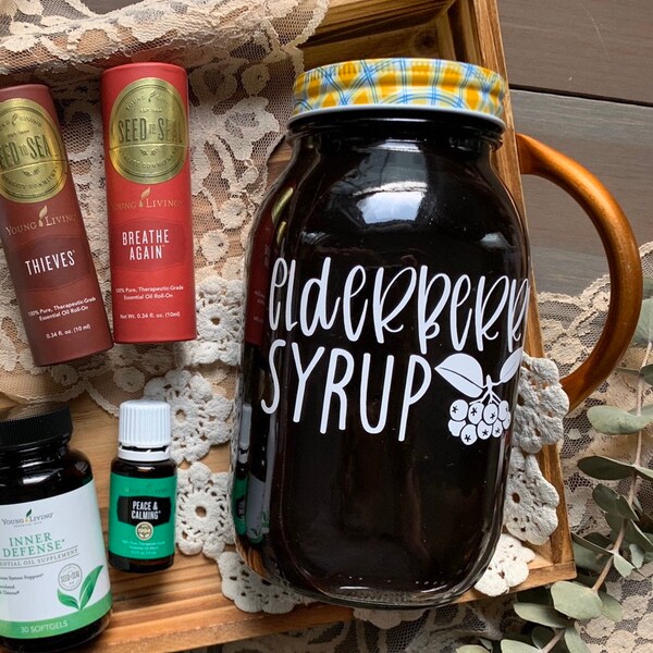 Elderberry Syrup Label, Elderberry Syrup, Elderberry Syrup Labels ...