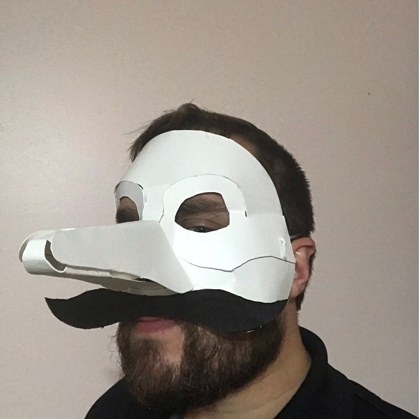 Commedia Dell’ Arte Mask Set: 3D Papercraft Template (PDF Pattern) - Etsy