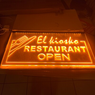 110016 OPEN Japanese Japan Food Restaurant Cafe Shop Store Decor ...